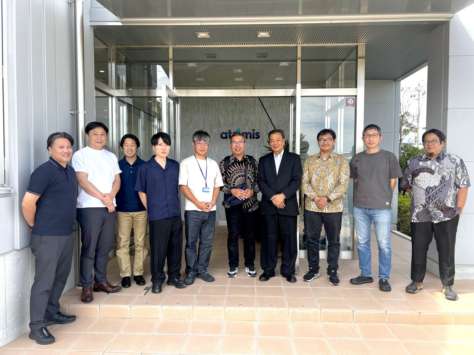 インドネシア国立研究革新庁（BRIN）一行が当社を訪問 | Atomis Inc.
